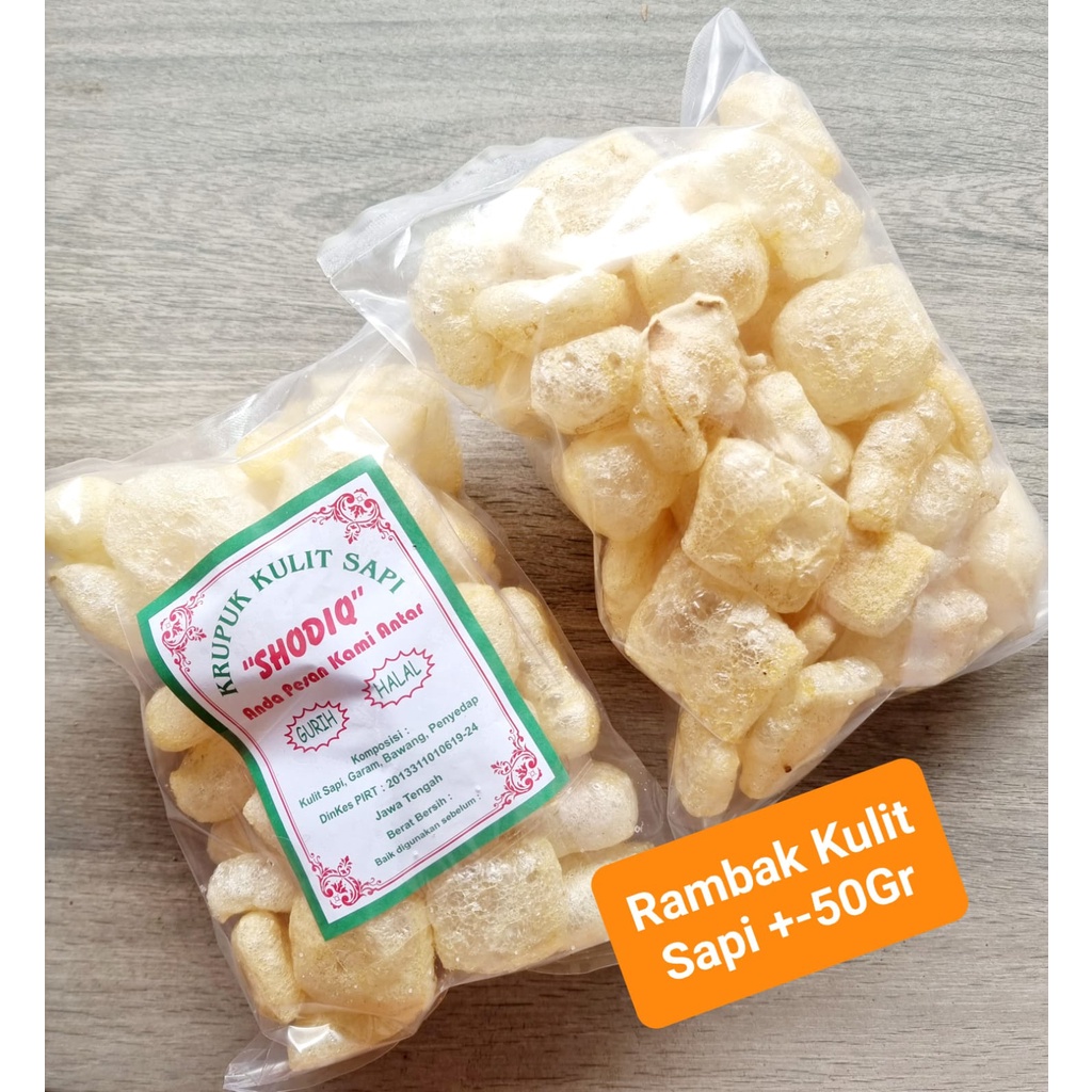 Jual RAMBAK KULIT SAPI CAP SHODIQ | RAMBAK SAPI SOLO | Shopee Indonesia