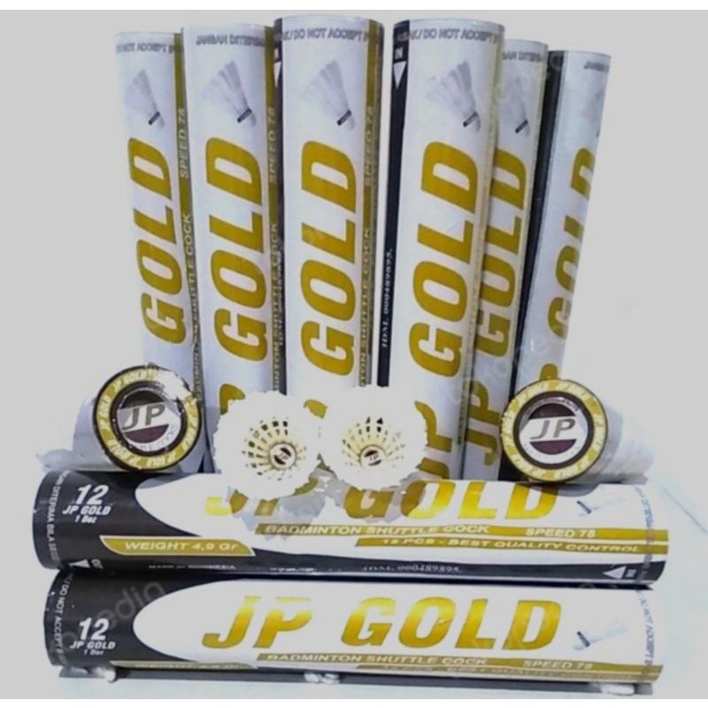 Jual Ready stock/BADMINTON SHUTTLE COCK JP GOLD/KOK JP GOLD/COCK JP ...