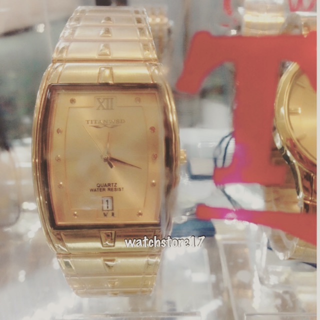 Jual best seller ‼️jam titan wsd +box kancing | Shopee Indonesia