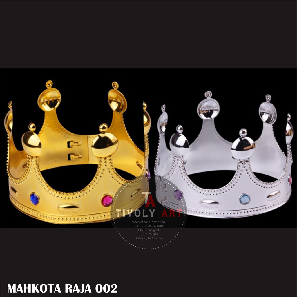 Jual Mahkota Pesta / Mahkota Raja 002 / King Crown 002 | Shopee Indonesia