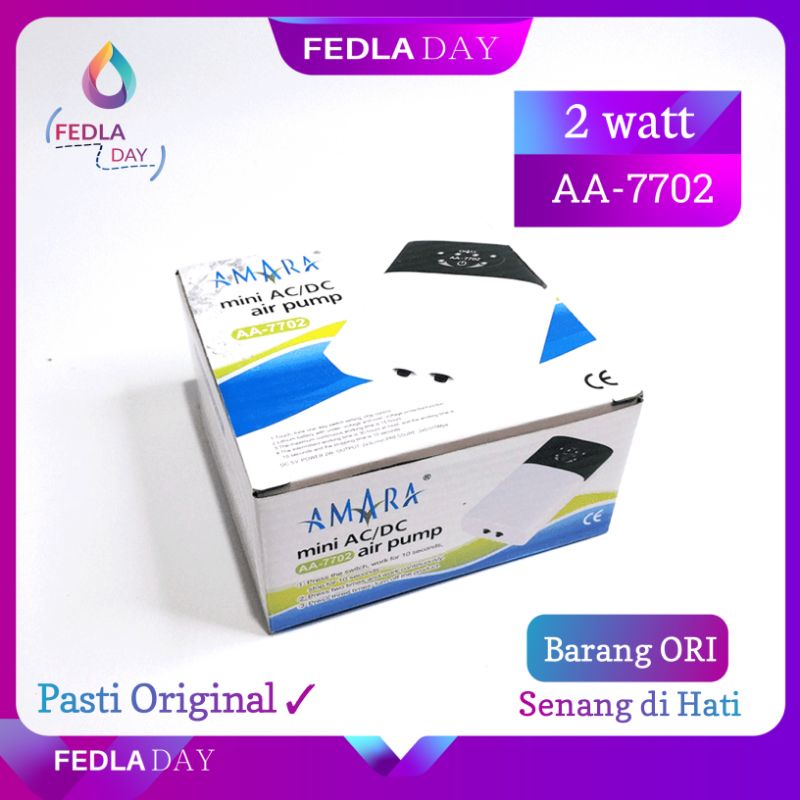 Jual aerator ac/dc otomatis AMARA 7702 | Shopee Indonesia