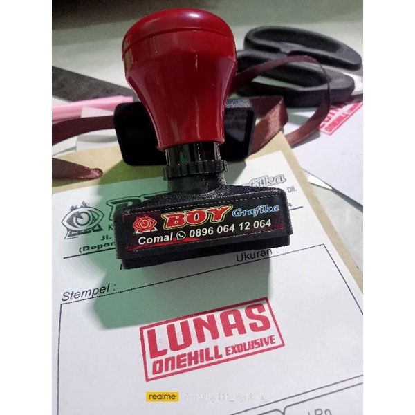 Jual Stempel, Stempel Logo, Stempel lunas, stempel nama, stempel tanda tangan, Stempel | Shopee ...