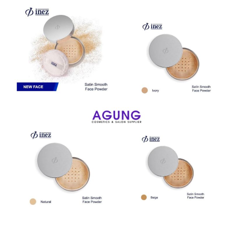 Jual Inez Skin Lightening Series Satin Smooth Face Powder 20gr [ NEW ...