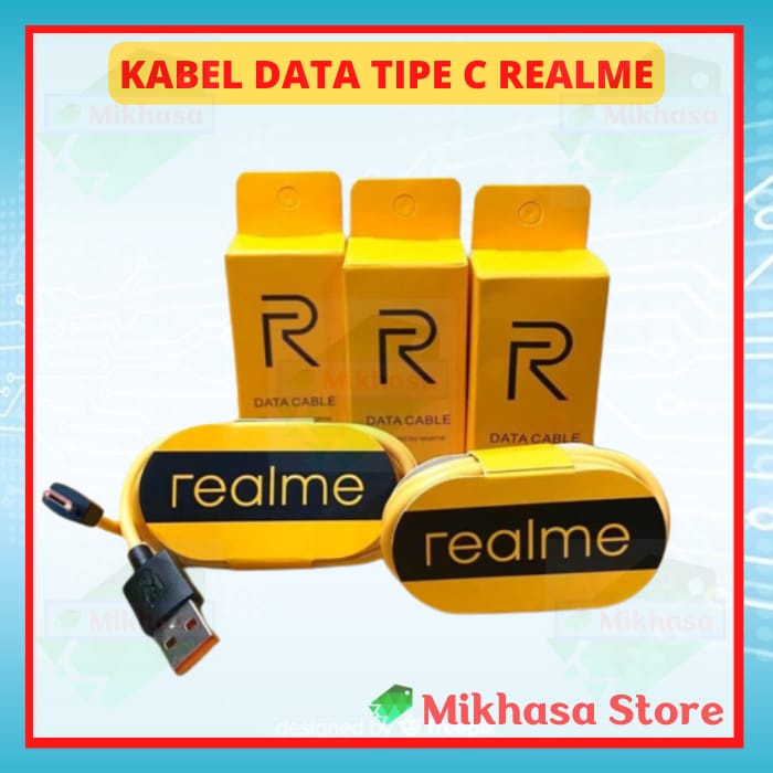 Jual Kabel Data Realme Micro Tipe Type C Realme Vooc Quick Charger Fast ...