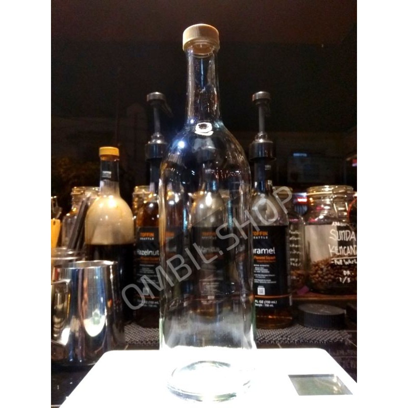 Jual BOTOL KACA / BOTOL SIRUP / BOTOL BEKAS SIRUP TOFFIN | Shopee Indonesia