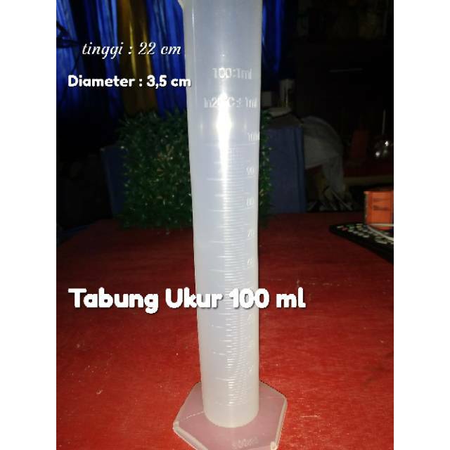 Jual Tabung ukur plastik 100 ml | Shopee Indonesia