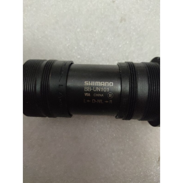 Jual BB kotak bottom bracket Shimano UN101 122.5 bearing 122.5mm sepeda ...