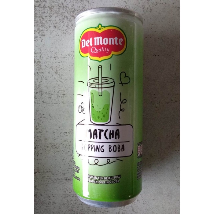 Jual Delmonte Matcha Drink 240 ml | Shopee Indonesia