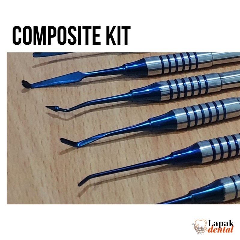 Jual Dental Composite Filling instrument set kit / set instrumen ...