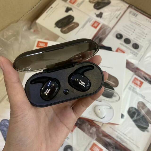 Jual headset bluetooth TWS 4 wireless earphone bluetooth isi2 kiri ...
