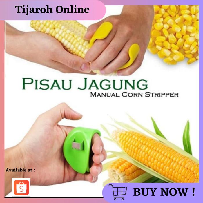 Jual Parutan pengupas penyerut Jagung model jari corn peeler | Shopee ...