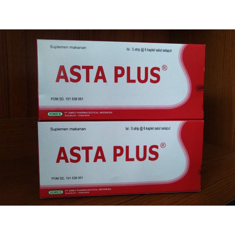 Jual ASTAPLUS/ Box/ 30 Tablet/strip isi 6 kaplet Suplement ...