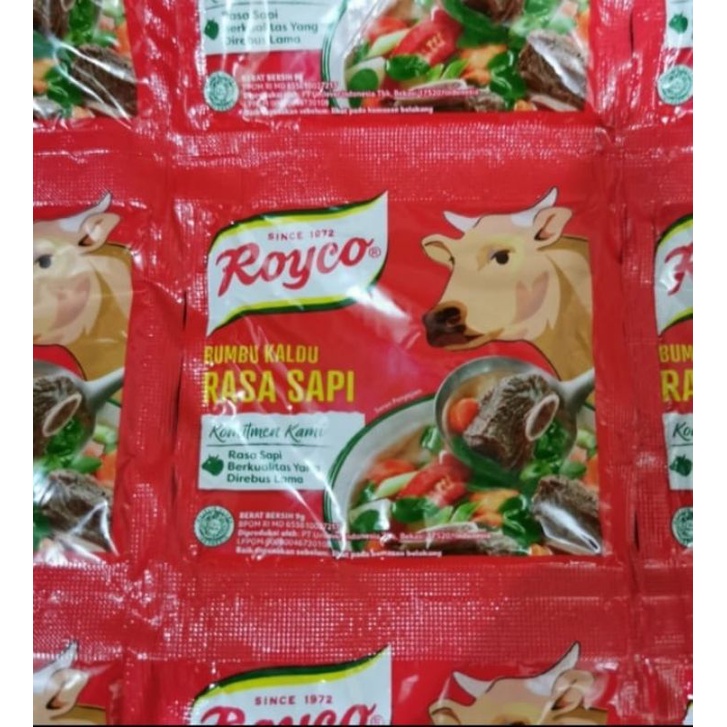 Jual ROYCO SAPI RENCENG 8gr iSI 12PC | Shopee Indonesia