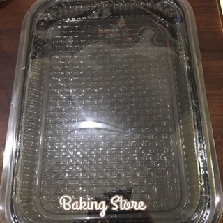 Jual Tempat Kue/ Roti Mika Nampan Kue Ukuran Large - Gosend Only ...