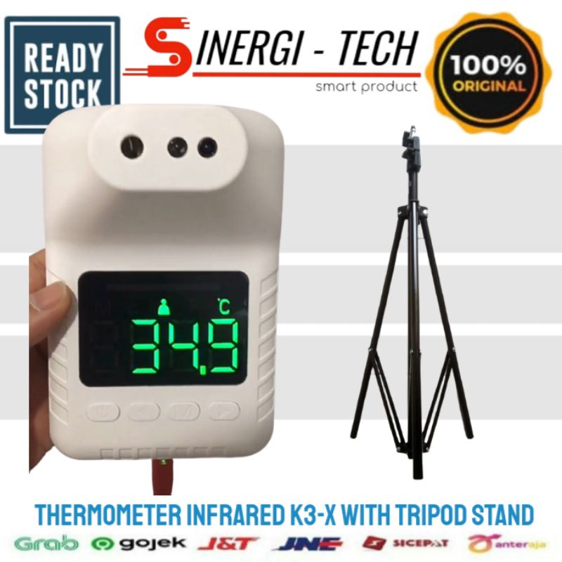 Jual THERMOMETER INFRARED DIGITAL FREE TRIPOD STAND (TERMOMETER DIGITAL ...