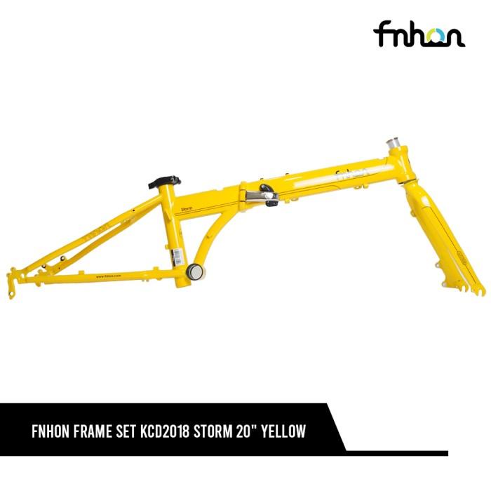 Jual Komponen Sepeda Fnhon Frame Set Storm Discbrake Plus Handlepost ...