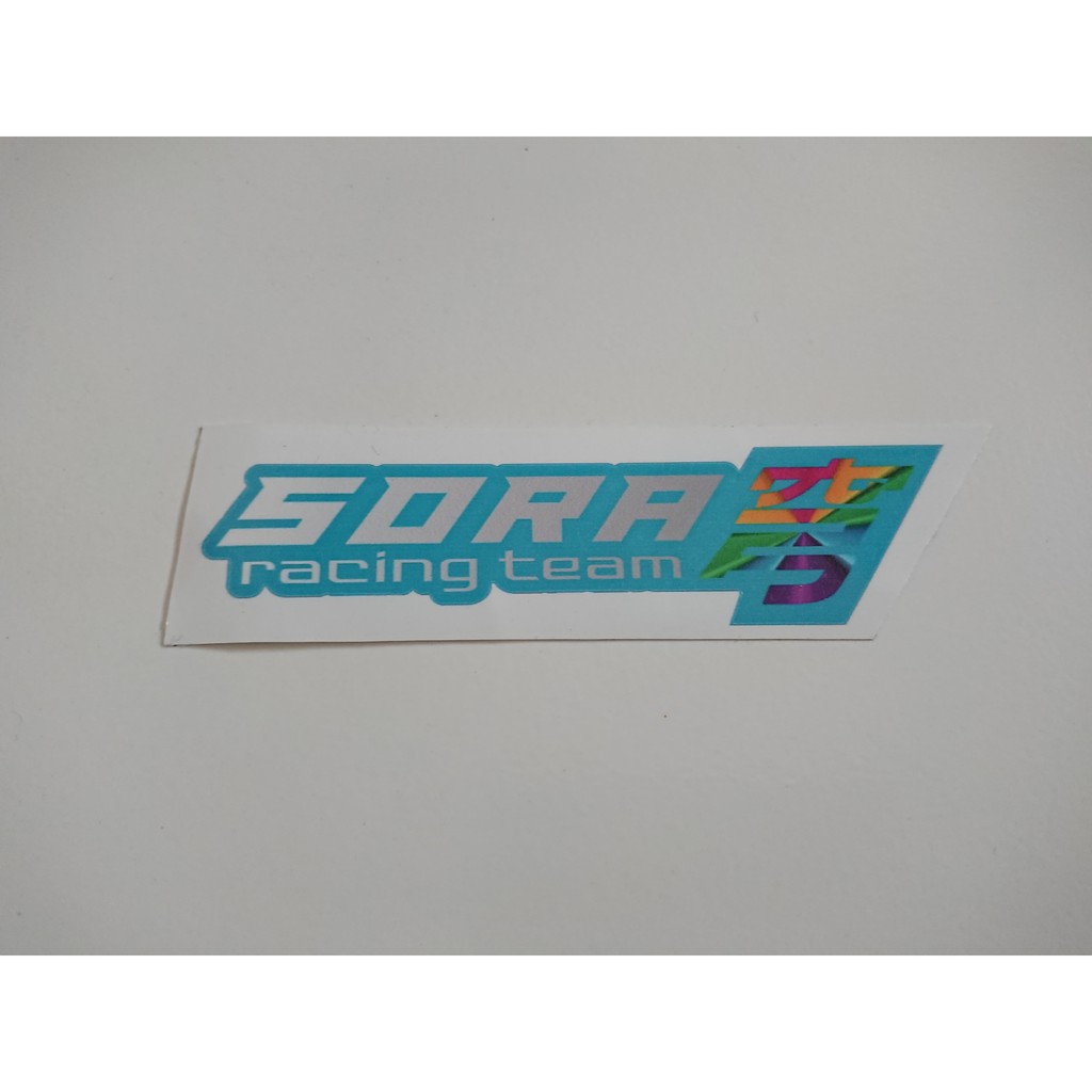 Jual Stiker Sora Racing Team glossy | Shopee Indonesia