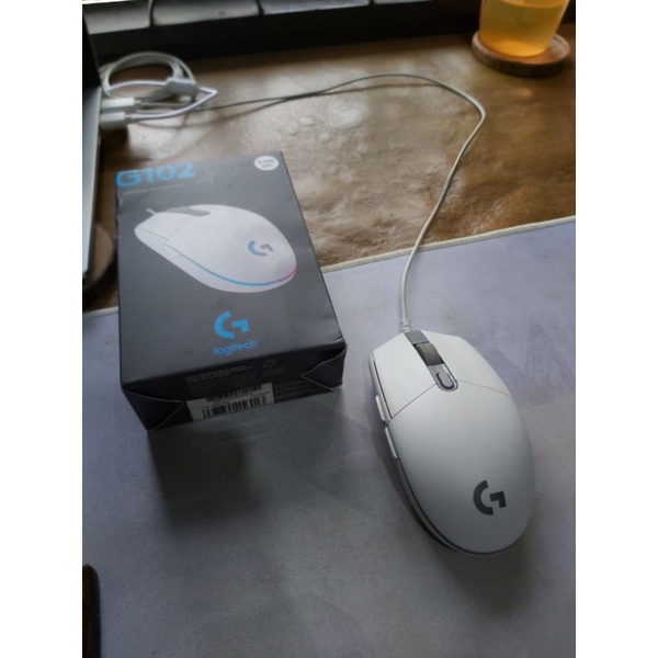 Jual Mouse Logitech G102 Lightsync V2 White | Shopee Indonesia