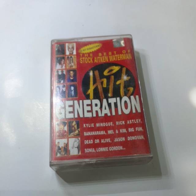 Jual Kaset HIT GENERATION 100% Original Rekaman asli studio | Shopee ...