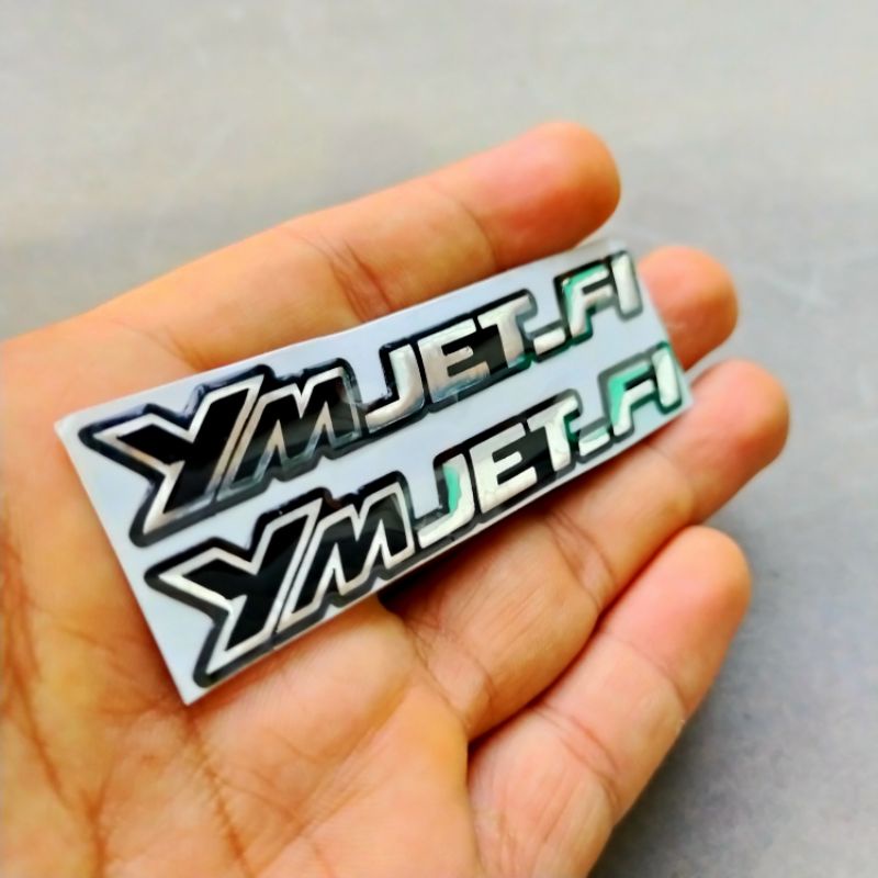 Jual sticker emblem ym jet fi,. sticker Ym jet fi | Shopee Indonesia