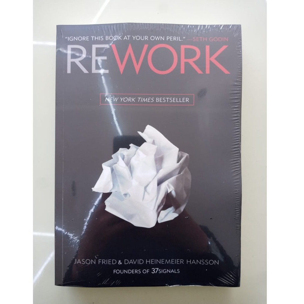 Jual Rework by Jason (Paperback / Business) | Shopee Indonesia