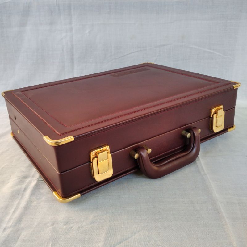 Jual tas koper kulit antik unik jadul vintage lawas kuno retro langka ...