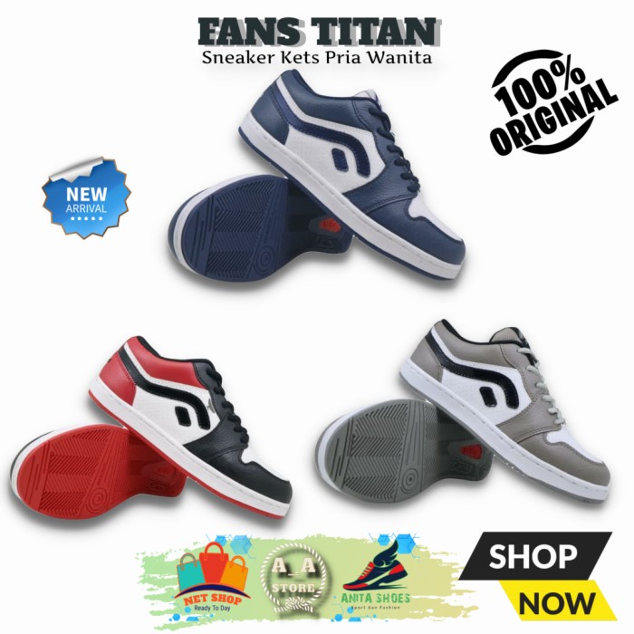 Jual Fans Titan Sneaker Pria dan Wanita | Shopee Indonesia