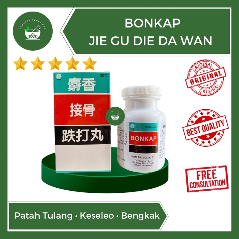 Jual Obat Patah Tulang Bengkak Nyeri Tulang Luka Dalam Bonkap Jie Gu Die Da Wan | Shopee Indonesia