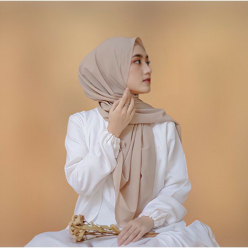 Jual PASHMINA INNER 2IN1 CERUTY BABYDOLL PREMIUM 180X75 | Shopee Indonesia