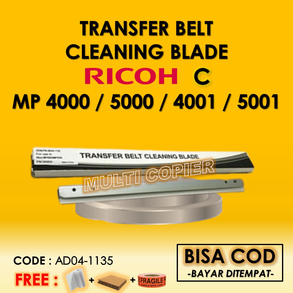 Jual Transfer Cleaning Blade C ETB Unit Ricoh Mp 4000 5000 4001 5001 ...