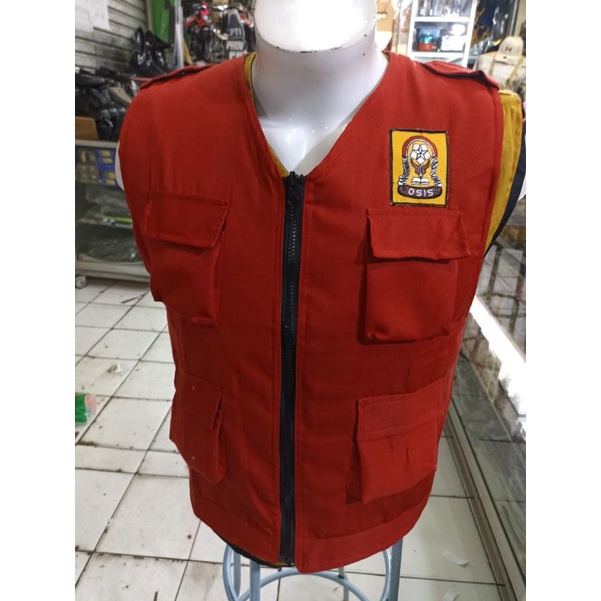 Jual vest rompi osis smp merah | Shopee Indonesia