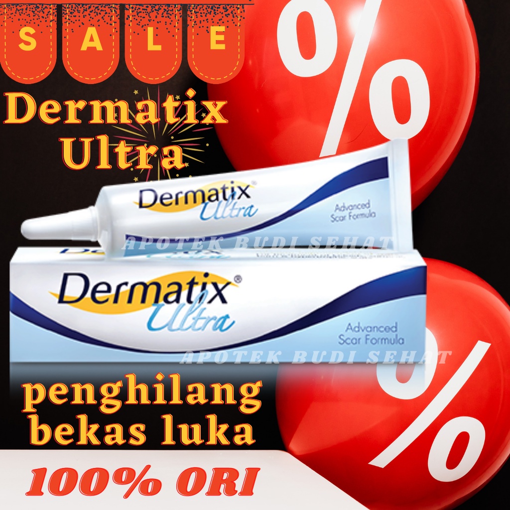 Jual Dermatix Ultra 5g Obat Penghilang Bekas Luka Penghilang Keloid ...