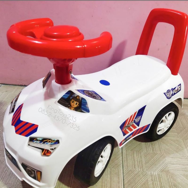 Jual Mainan Mobil Besar Bisa Dinaiki Polisi Musik Bunyi Suara Bonus ...