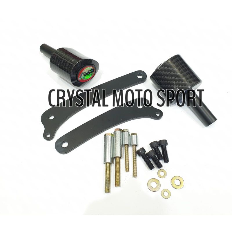 Jual pelindung body gsx r150 frame slider karbon gsx frame slider ...