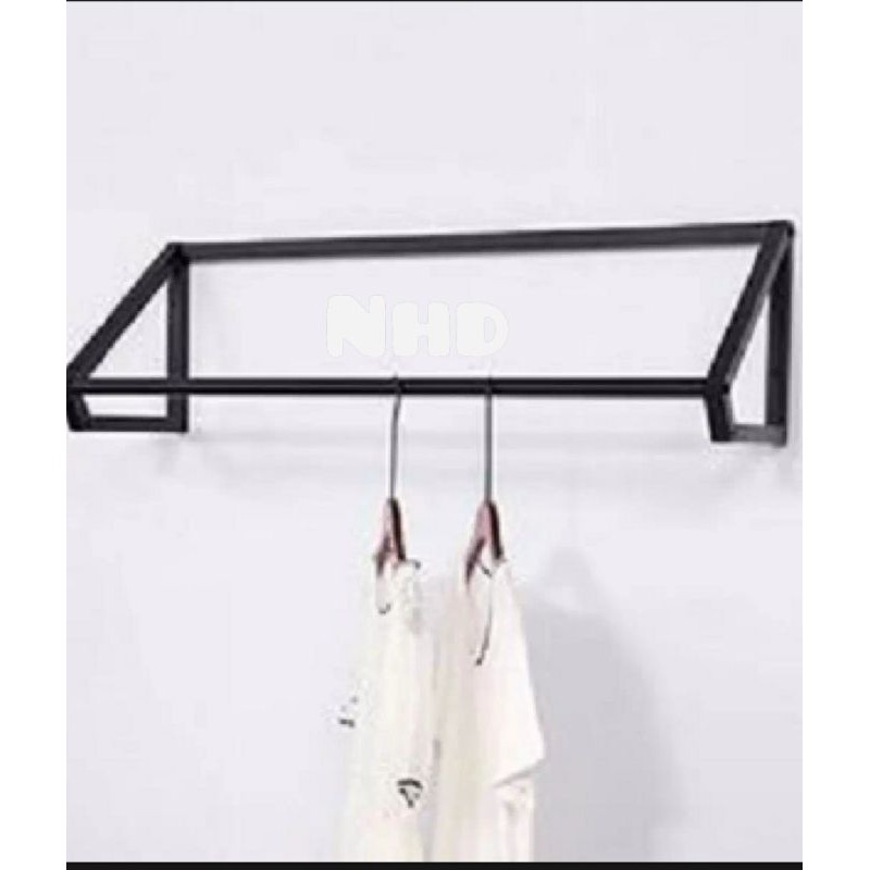 Jual gantungan baju dinding besi holo galvanis anti karat | Shopee ...