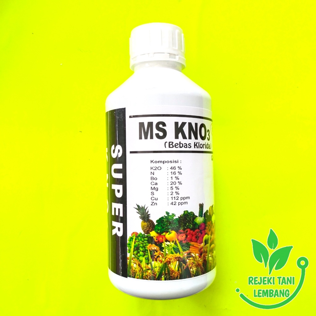 Jual KNO CAIR SUPER KNO3 PUTIH ISI 1 LITER MS KNO3 SUPER BEBAS KLORIDA ...