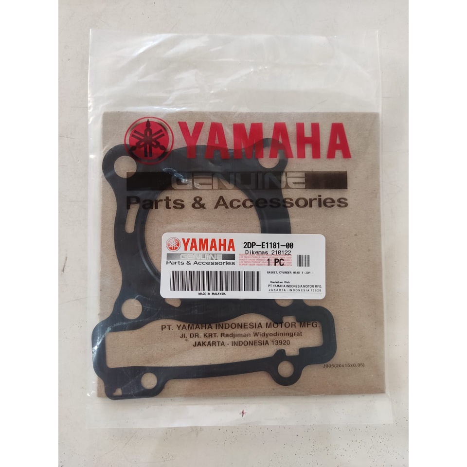 Jual Pak Cop Gasket Cylinder Head Yamaha NMax New Nmax 155 CC 2DP E1181 ...