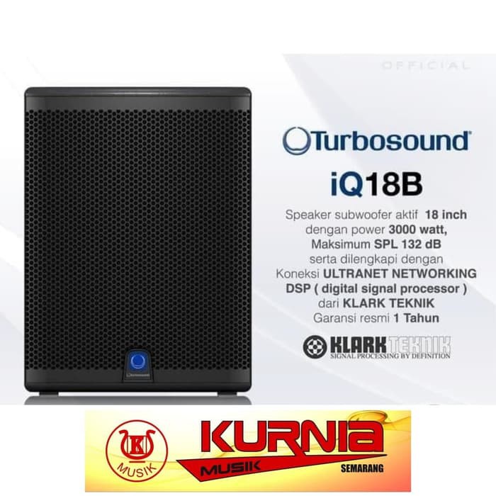 Jual TURBOSOUND IQ18B - IQ 18B 18" 3000 WATT SUBWOOFER SPEAKER WITH DSP HARGA PERUNIT | Shopee ...