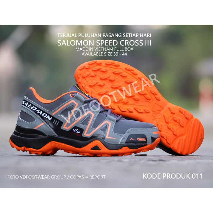 Jual SALOMON SPEED CROSS III - Sepatu Running Lari Pria | Shopee Indonesia