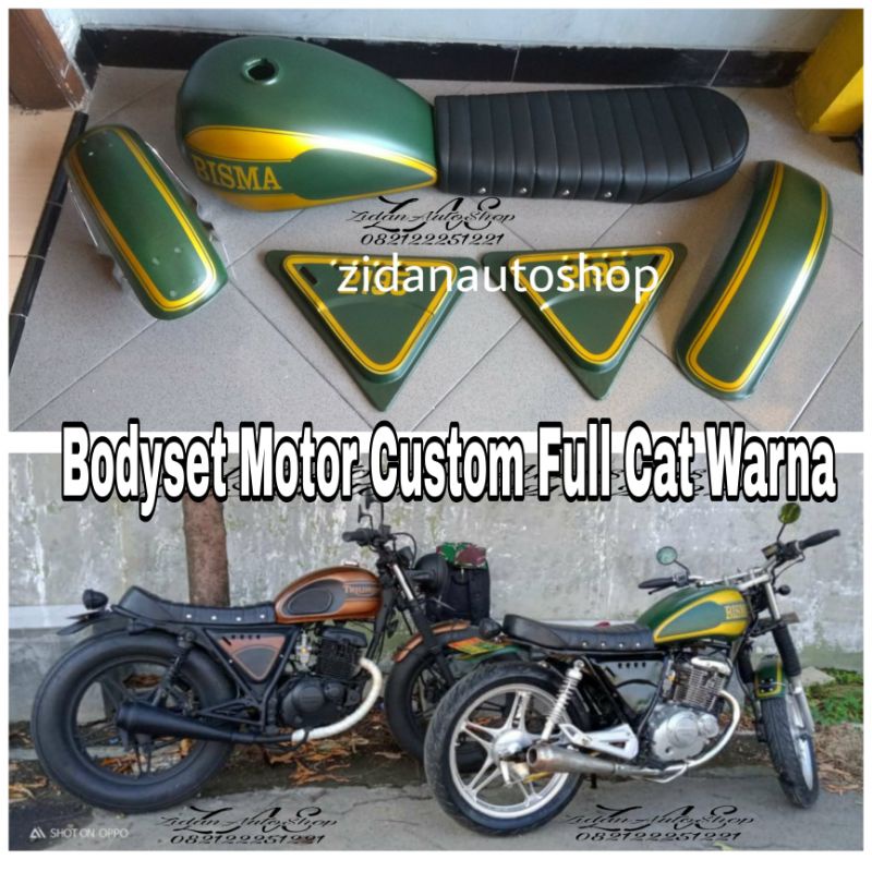 Jual Bodyset Motor Kastem Modifikasi Tiger Megapro GL CB Byson Scorpio ...