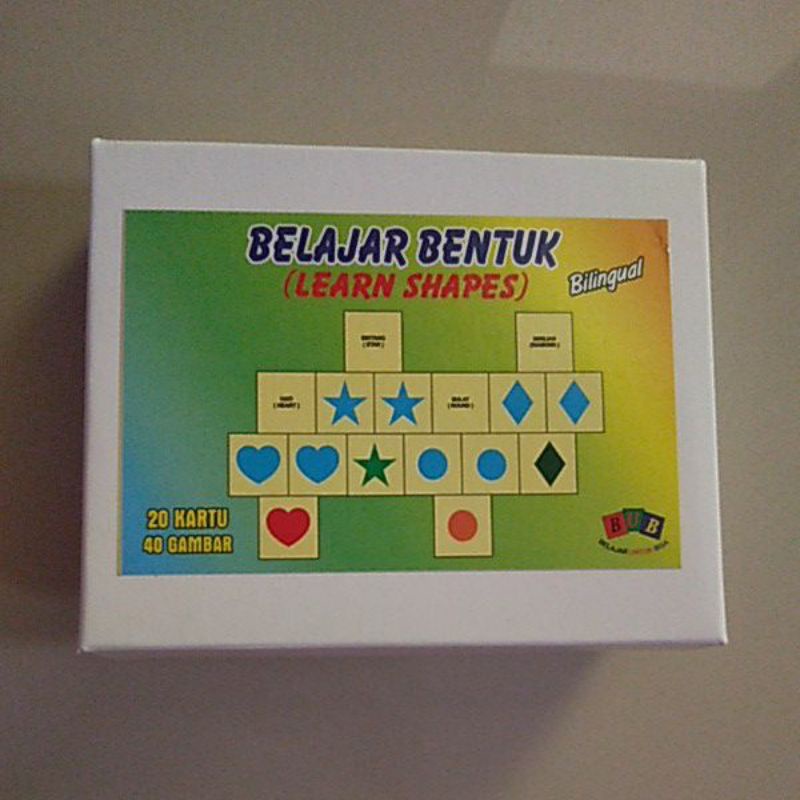 Jual Kartu Belajar Bentuk (learn shapes) | Shopee Indonesia
