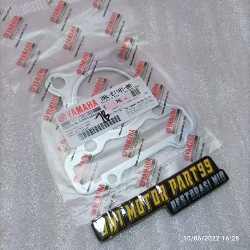 Jual PAKING BLOK HEAD MIO M3 Z SOUL GT 125 FREEGO X RIDE 125 ORIGINAL ...