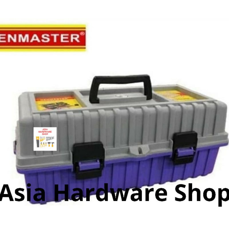 Jual Toolbox Tingkat 17 Inch KENMASTER Tool Box Alat Tempat Kotak ...