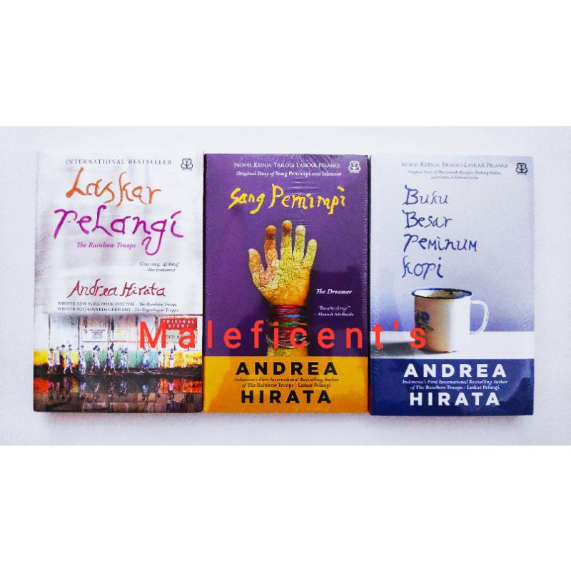 Jual Bundling Trilogi Laskar Pelangi/The Rainbow Troops (Andrea Hirata ...