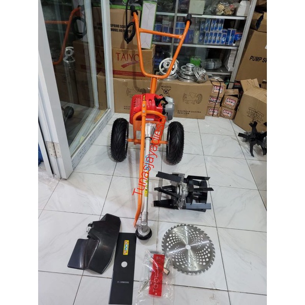 Jual PROQUIP Mesin Potong Rumput Dorong + Cultivator 1Set | Shopee ...