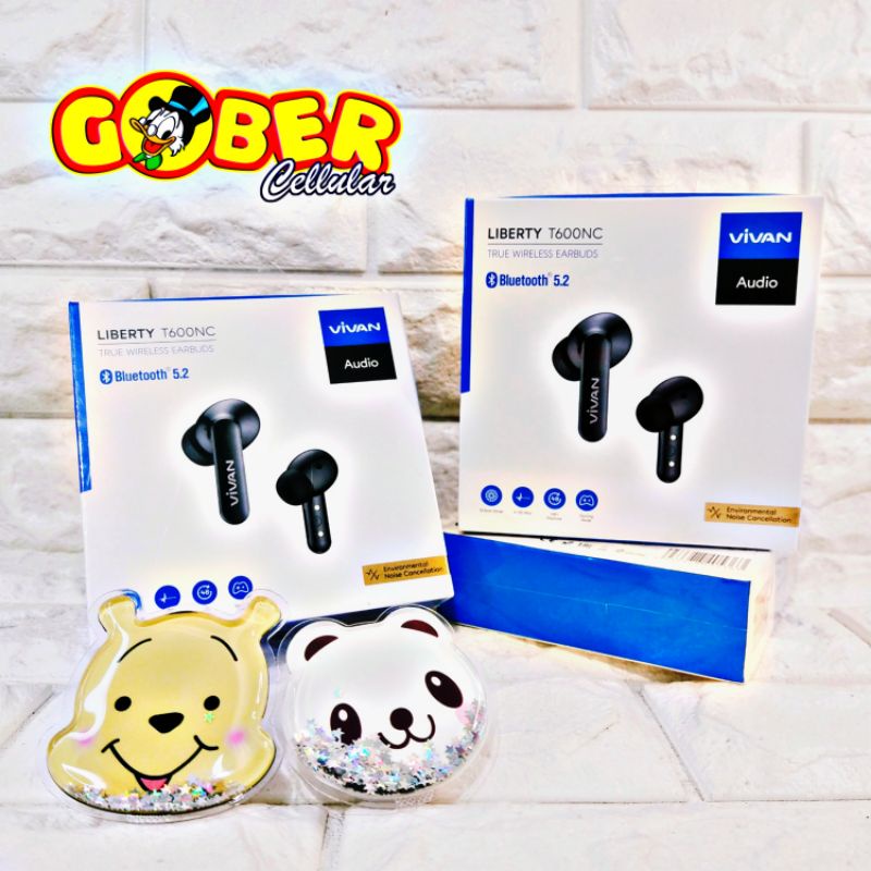 Jual Headset Earphone Bluetooth VIVAN T600NC bt5,2 TWS True Wireless ...