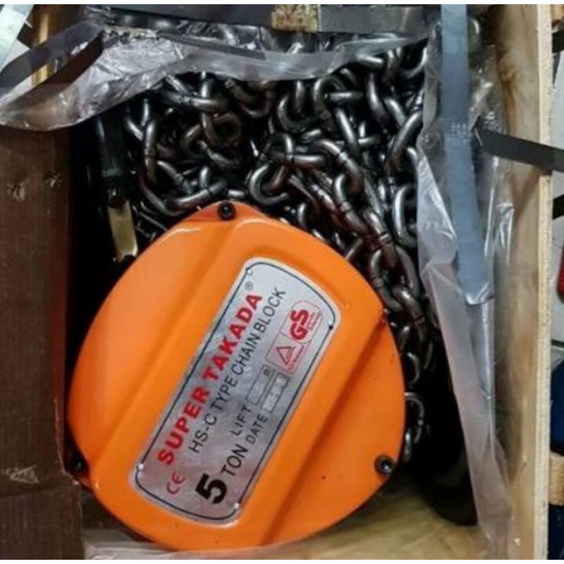 Jual CHAIN BLOCK (5 TON 5 METER / TEKEL 5 TON) | Shopee Indonesia