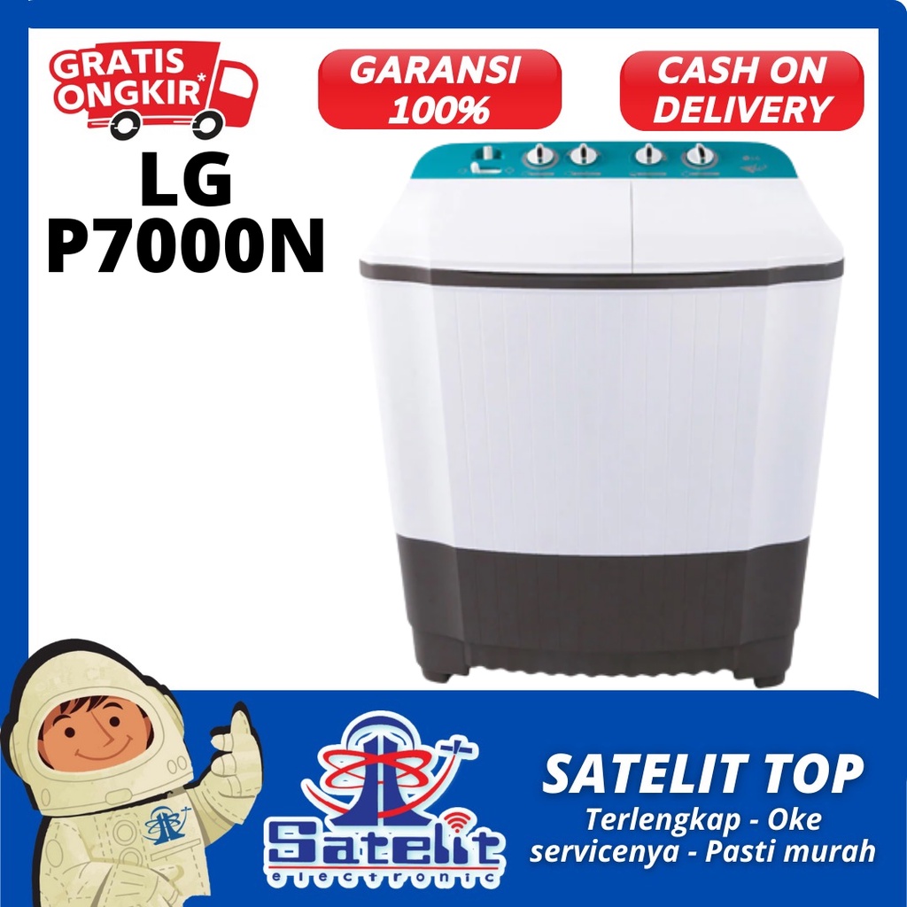 Jual MESIN CUCI / WASHING MACHINE / ALAT CUCI PAKAIAN 2 TABUNG LG ...