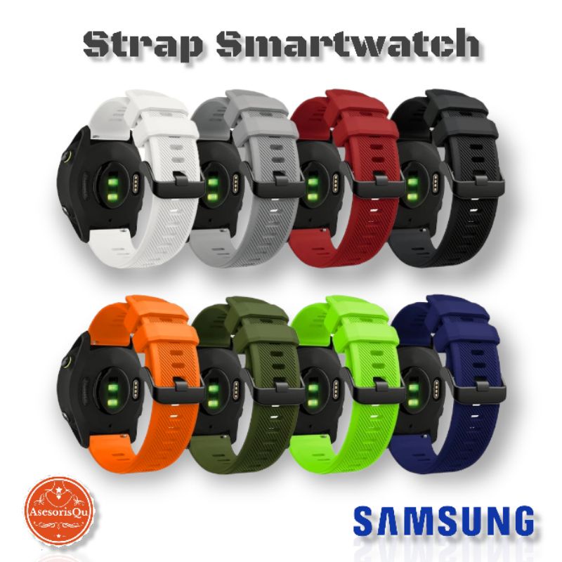 Jual Strap Smartwatch Silikon Tali Strap for Samsung Galaxy Watch 46mm ...