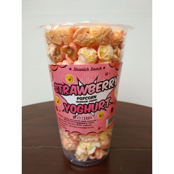 Jual Popcorn Rasa strawberry 70 gr | Shopee Indonesia